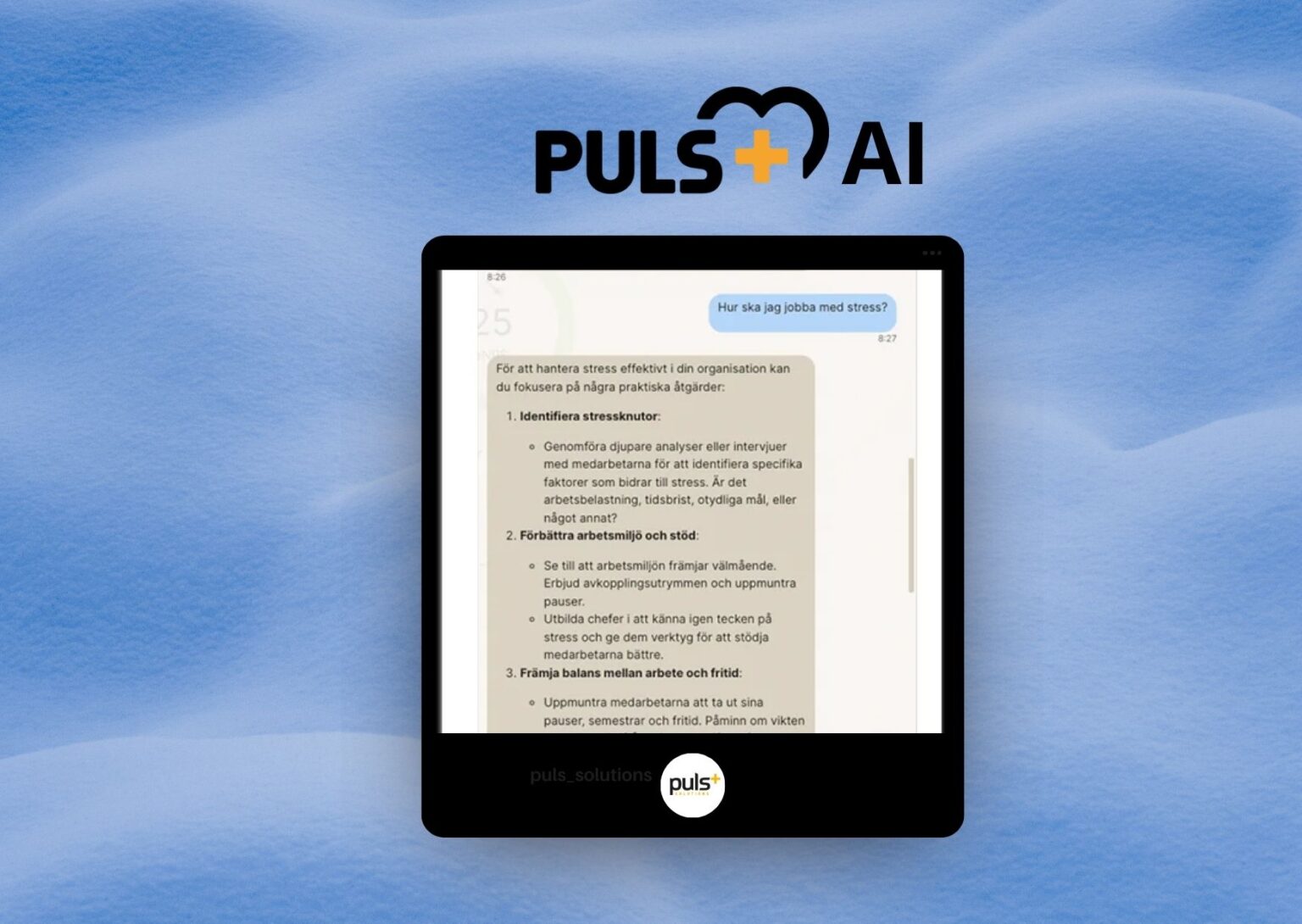 Ta ditt ledarskap till nästa nivå med Puls+ AI | Puls Solutions