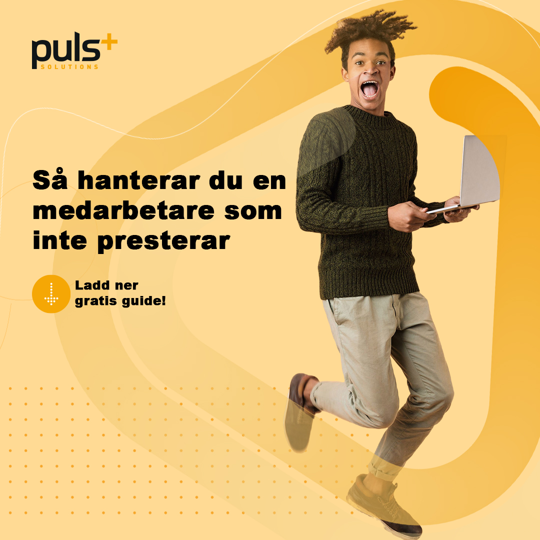 Hantera en medarbetare som inte presterar